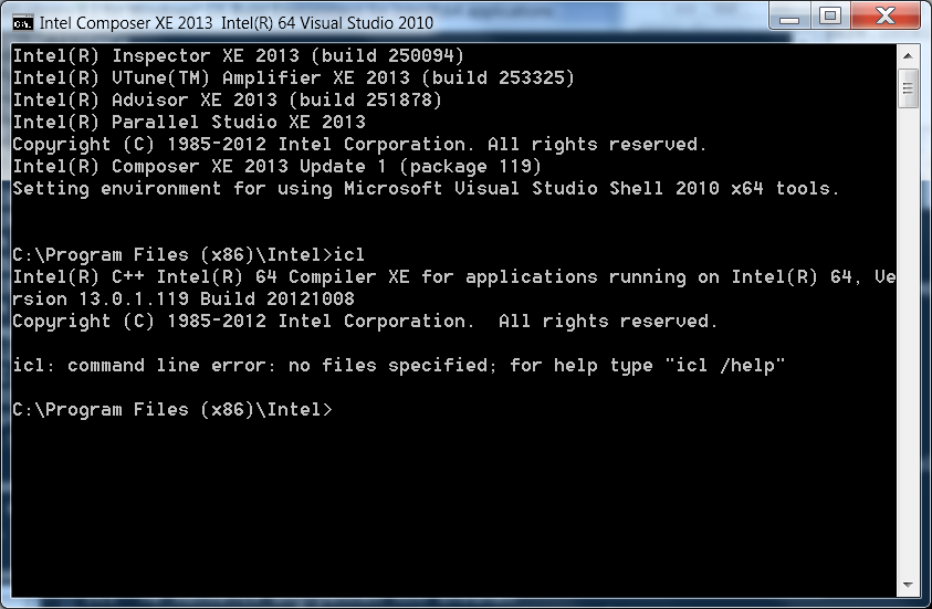 Intel Development Software in BLTP